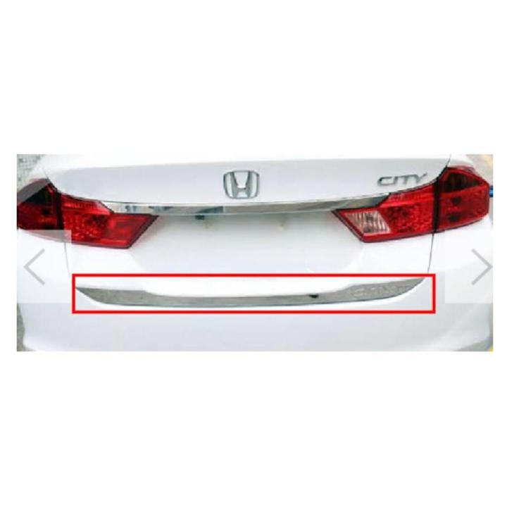 Honda City Rear Trunk Lower Chrome Garnish - Model 2021-2022 | Daraz.pk