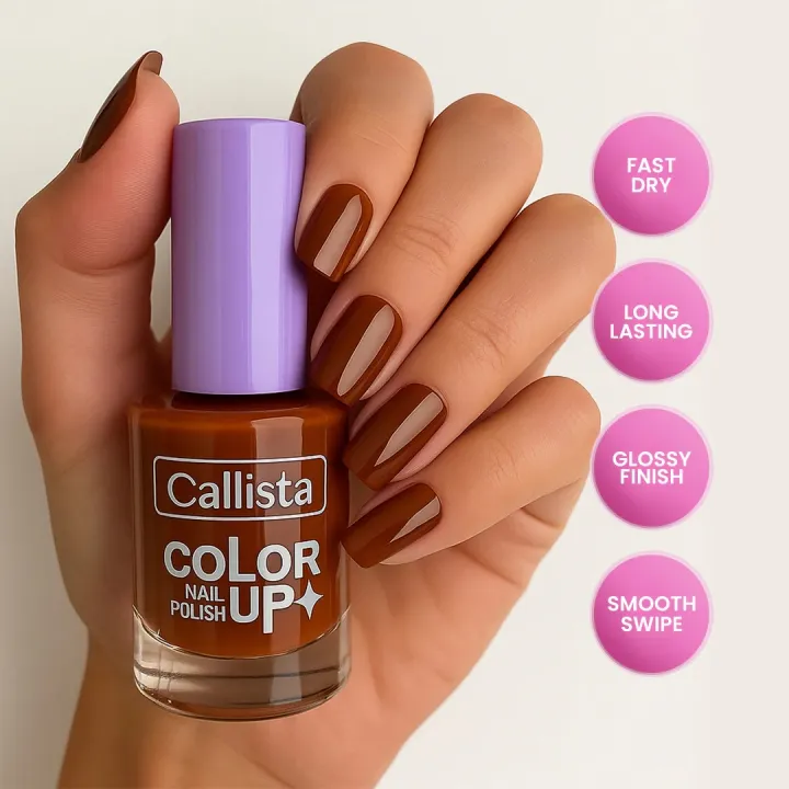 Callista Color Up Nail Polish - 761 Chocolate Syrup | Daraz.pk