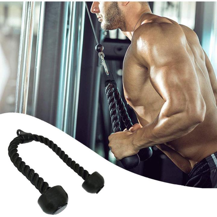 Triceps Rope Attachment Biceps Shoulders Training Cable | Daraz.pk