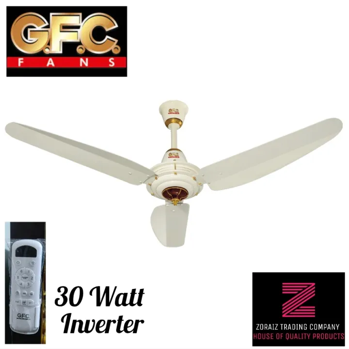 GFC Fan Offwhite Dark wood Energy Saver Inverter Fan Energy Efficient Electrical Steel Sheet and ...