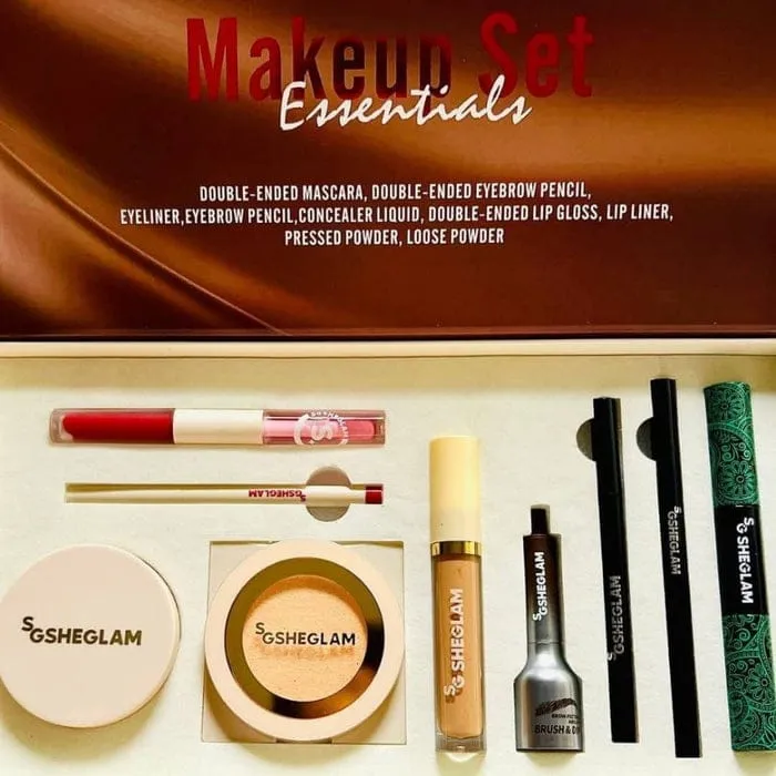 Sheglam Premium Makeup Set – Complete Cosmetics Kit for Face, Eyes ...