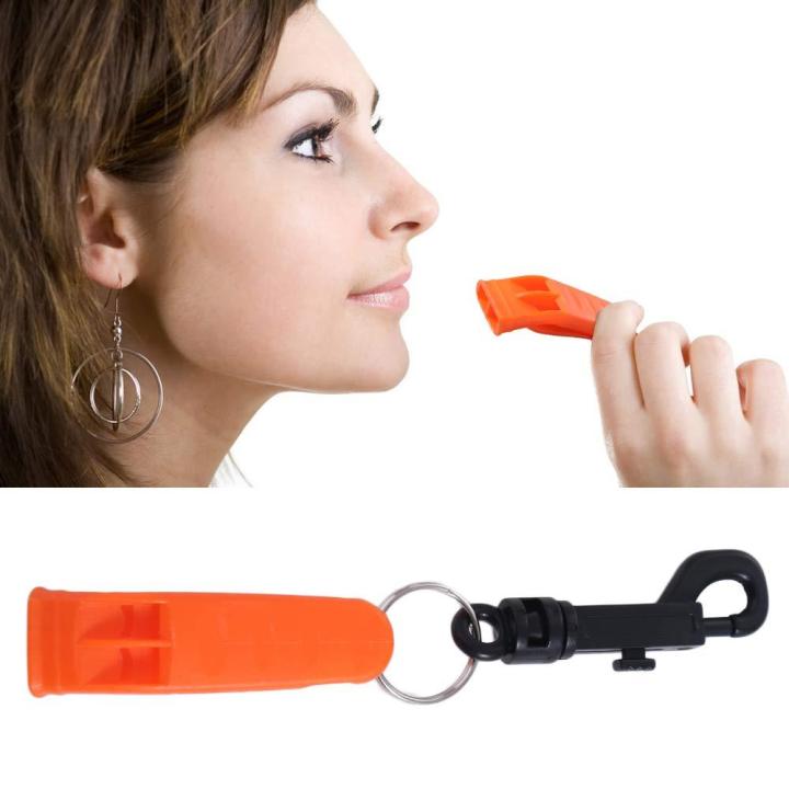 Match Whistle PP Plastic Outdoor Survival Whistle Loud Double Pipe ...