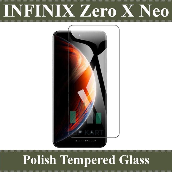Infinix Zero X Neo Glass Protector Tempered Polish Screen Protection ...
