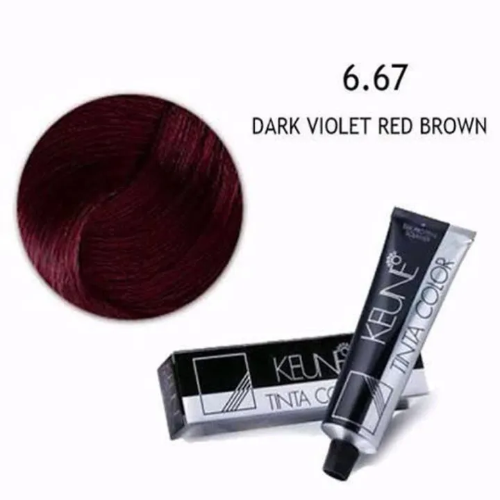 Tinta Hair Color 6.67-Dark Red Violet Blonde Tube 60ml. | Daraz.pk