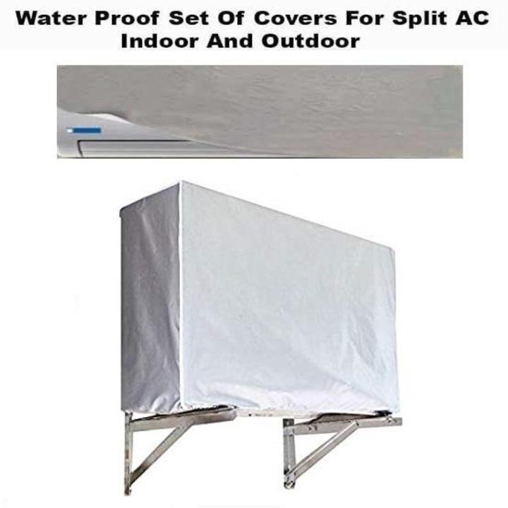 AC Dust Cover For Indoor & Outdoor Unit - Silver - 1.5 Tons AC | Daraz.pk