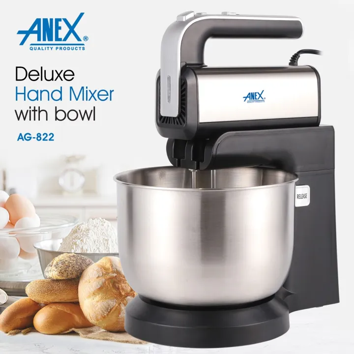 Anex Deluxe Hand Mixer Egg Beaters | Daraz.pk