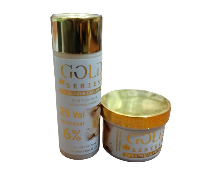 Professional Use Gold Series 24k Gold Oxidizing Emulsion and 24k Gold ...