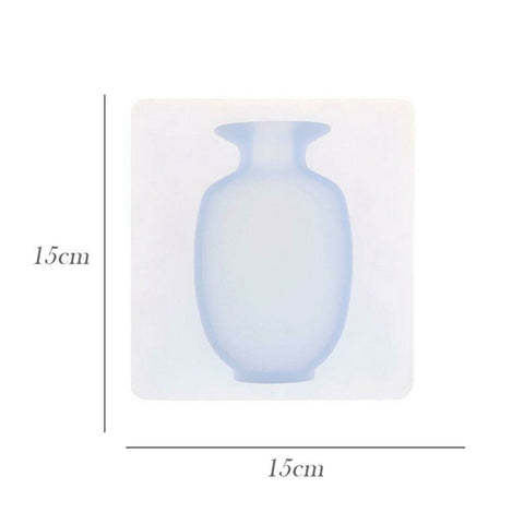 T.Q Unique Flower Pot Silicone Vase Magic Rubber Silicone Sticky Flower ...