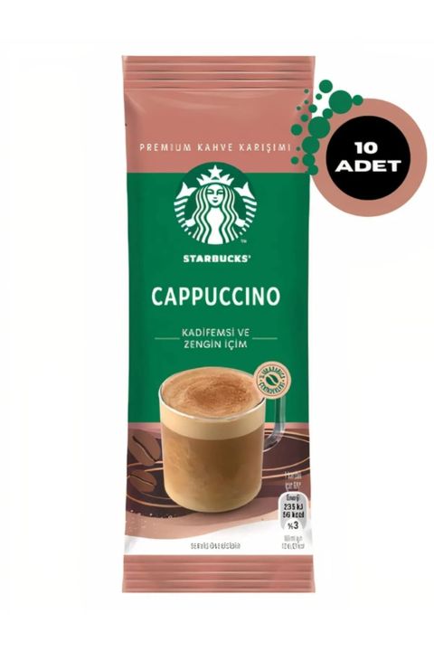 Starbucks Cappuccino Premium Coffee Mix (10 x 14g) 140g | Daraz.pk