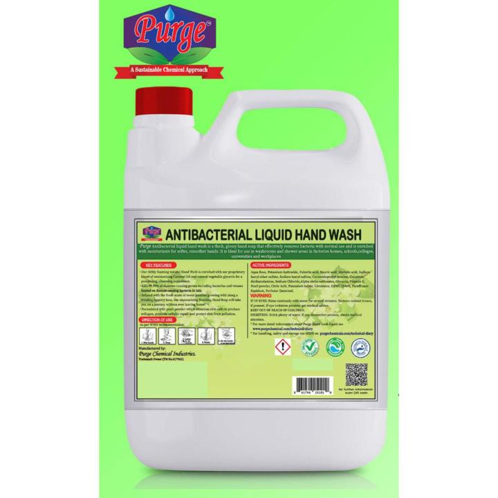 Purge Liquid HandWash Antibacterial + Jasmine Fragrance Liquid HandWash ...