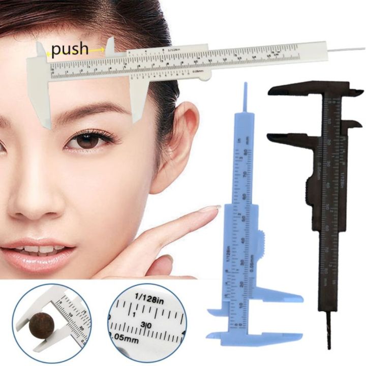 Plastic Novice Auxiliary Tattoo Makeup Tools Vernier Caliper ...