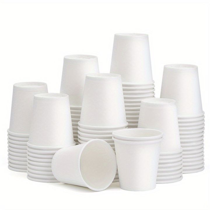 【HOT】 Disposable Small Paper Cups Supermarket Tasting Party Snack ...