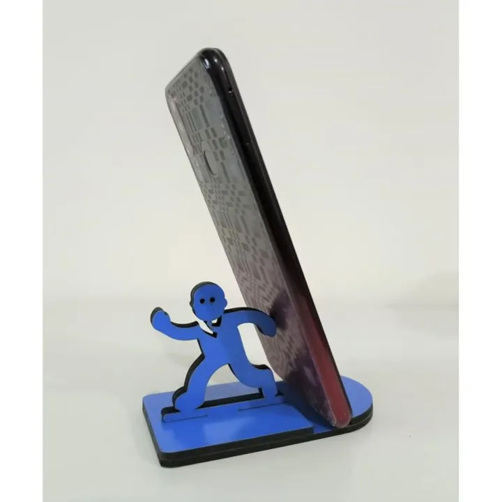 Mobile Holder, Phone Stand, Laser Cut, Laminated MDF Wood | Daraz.pk