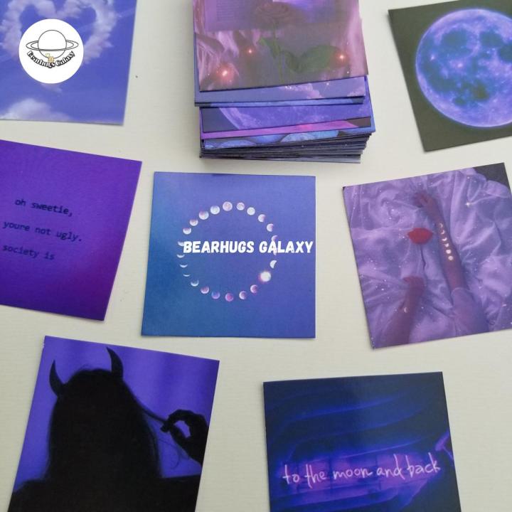 Purple Aesthetic Stickers 24 pcs for Journal and scrapbook Album pack ...