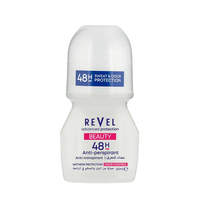 Beauty Anti-Perspirant Roll-On Revel 65ML 48-Hour Sweat and Odor ...