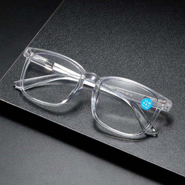 original Transparent Lightweight Anti Glare UV Eyeglasses For Men and ...