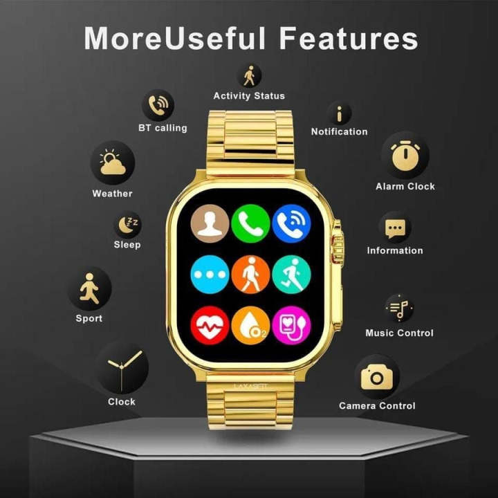 Professional Edition G9 Ultra pro Max Smart Watch Golden Edition | Daraz.pk