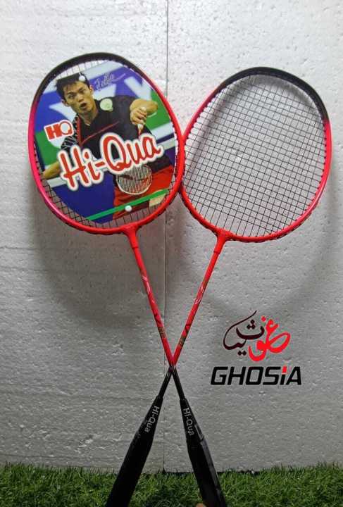 Ghosia Store HI-Qua Badminton Racket Pair with bag - 7701 | Daraz.pk