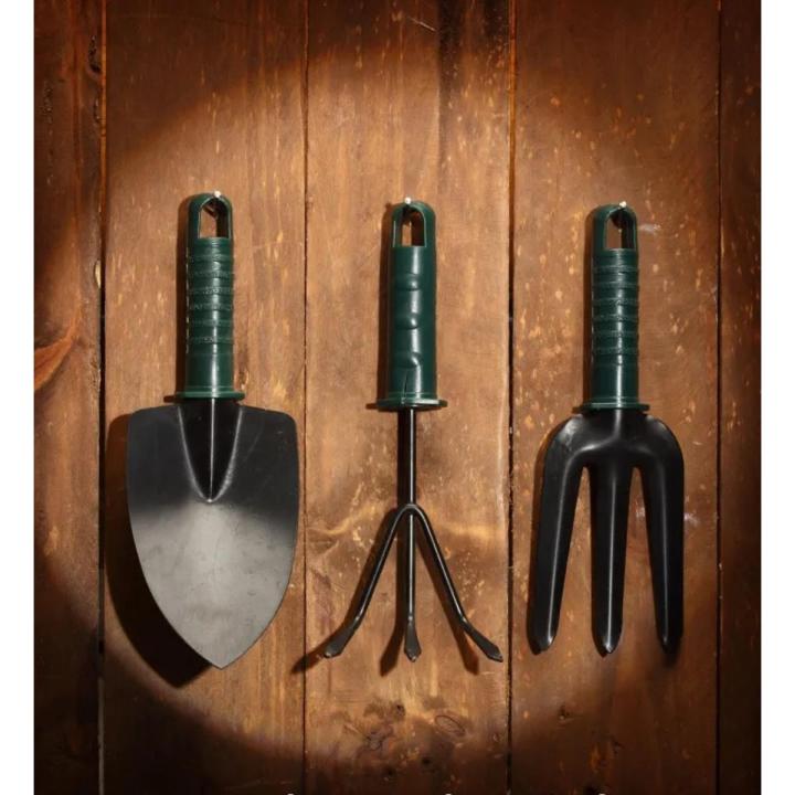 Pack of 3 Gardening tool set non slippery handle, Gardening Tools 3 ...