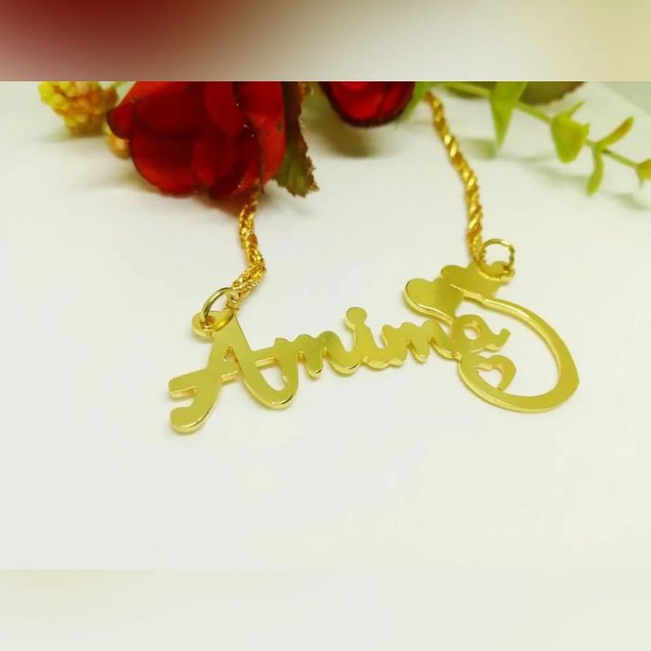 Customize Necklace, Customize Name Necklace, Name Locket, For Girls ...