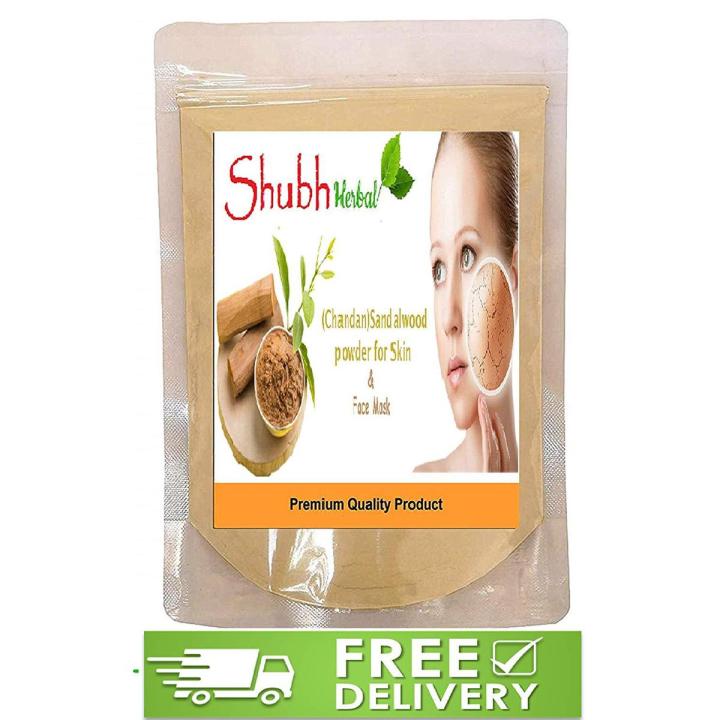 SHUBH HERBAL SANDALWOOD POWDER FOR FACE 100% BEST QUALITY 100g | Daraz.pk