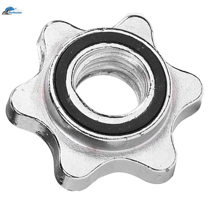 Standard Dumbbell Lock Spinlock Bar Hex Nut Clamps Collar Hardware ...