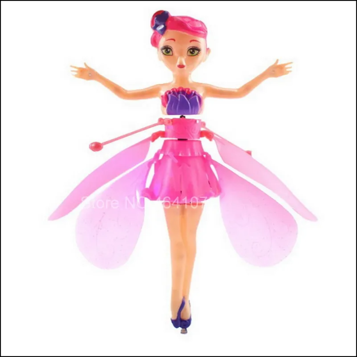 Magic Flying Fairy Princess Frozen Barbie Doll With Led Lighting ...