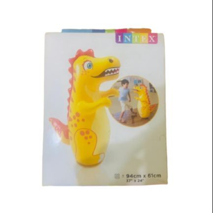 Intex Dinosaur Punching Boxing 3D Bop Bag Blow up Tumbler for Kids ...
