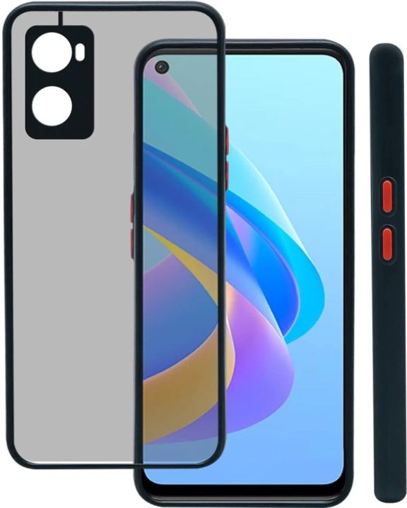 Smoke Silicone Oppo A76 Back Cover | Daraz.pk