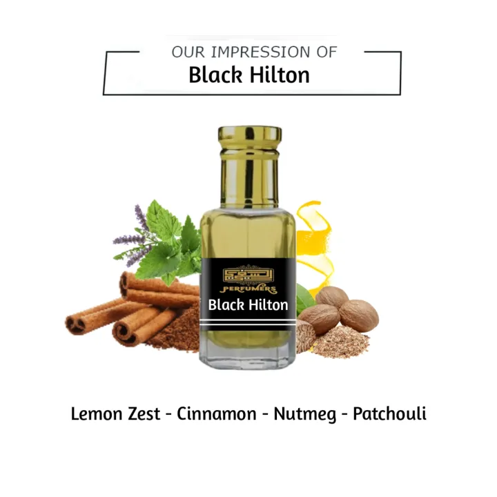 Black Hilton Attar By Saifi Perfumers – Concentrated Perfume Attar ...