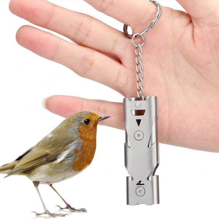 LP Birds sonic Training Whistle Stainless Steel Return To Nest Bird ...