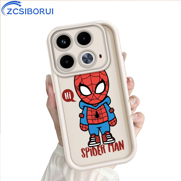ZCSIBORUI for Infinix Note 40 Back Cover Spider Man Greetings Pattern ...