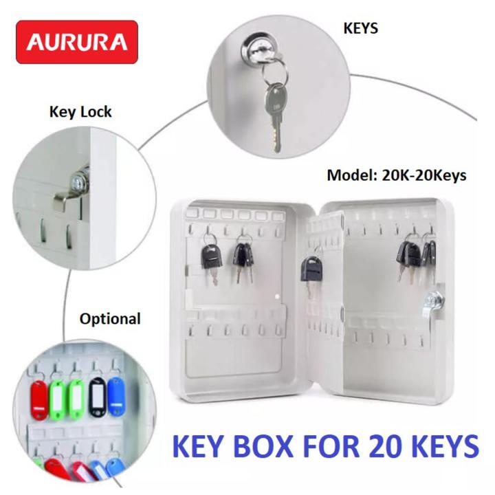 Aurura Key Box Management Safe Model 20K-20Keys | Daraz.pk