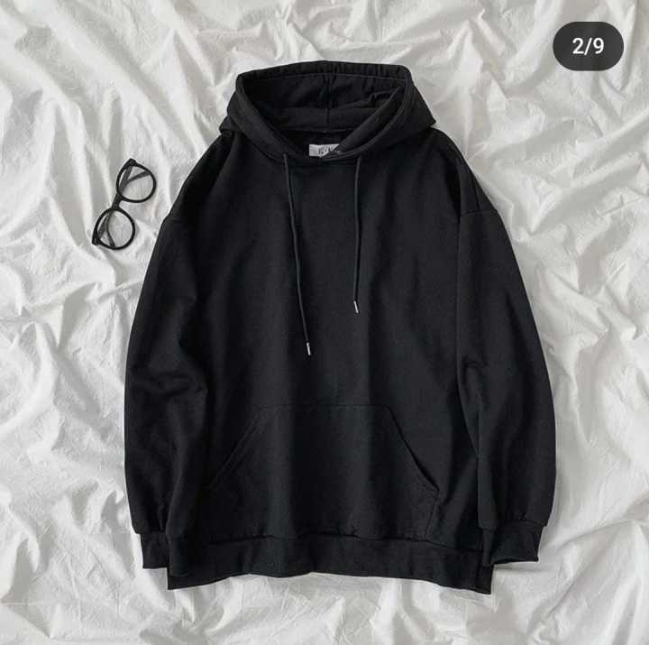 plain pullover hodiies flece fabric men & women | Daraz.pk
