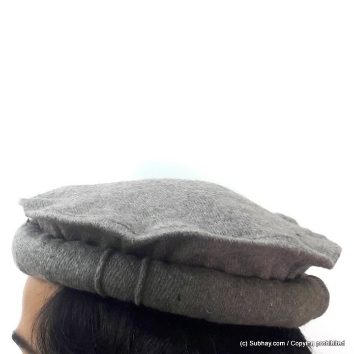 Handmade Chitrali Cap Afghani Pakol Hat 100% Woolen | Daraz.pk