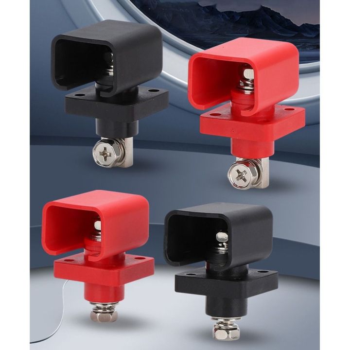 High Quality 100A/120A Energy Storage Terminal Block Black Red Copper ...