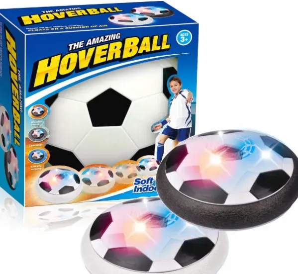Hover Soccer Ball | Flashing Colored LED Lights | Smooth Surfaces | New ...