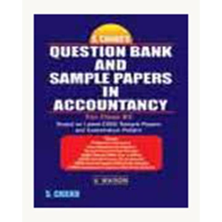 S. Chand'S Question Bank In I.S.C. Accountancy For Class Xii (Pb)2005 ...