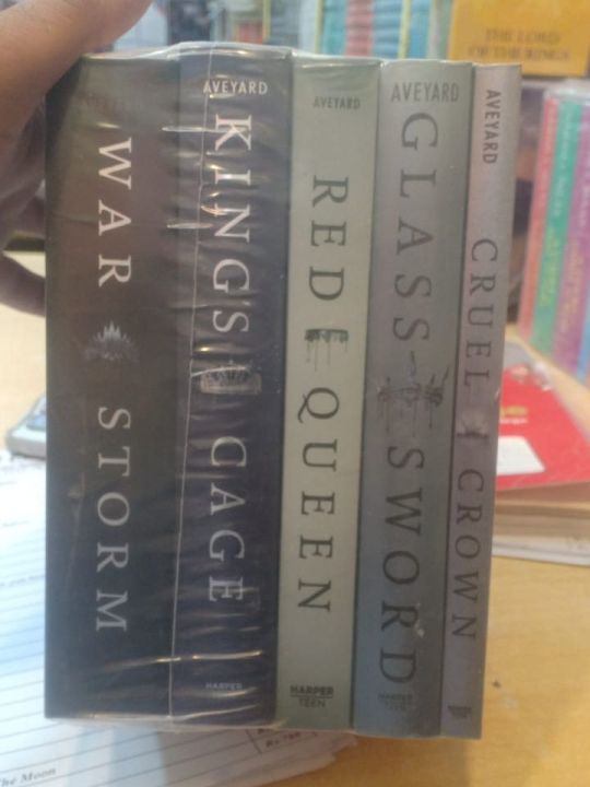Red Queen Series 5 Books Set by Victoria Aveyard (Original) | Daraz.pk