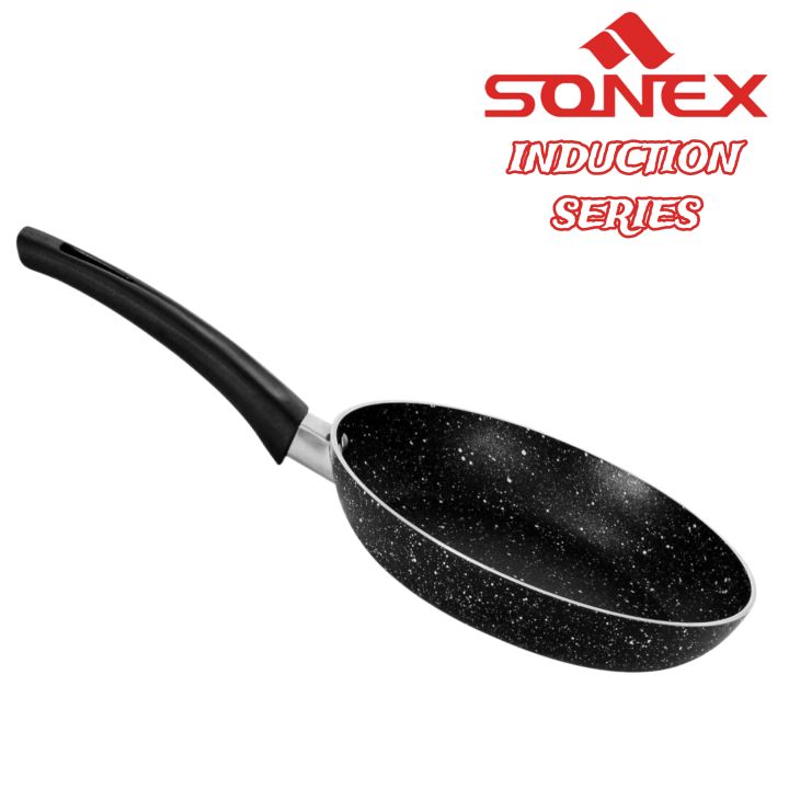 Sonex Induction Galaxy Fry pan Non stick Inner or Outer Marble coating (50173) | Daraz.pk