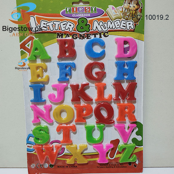 Magnetic Alphabet Letters Medium Refrigerator Magnets Learning | Daraz.pk