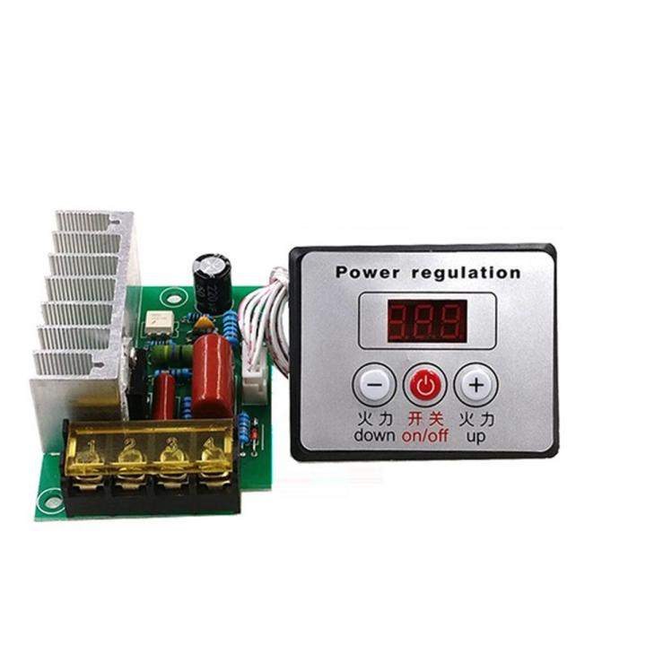 4000W AC SCR Voltage Regulator Dimmer Electric Motor Speed Controller ...