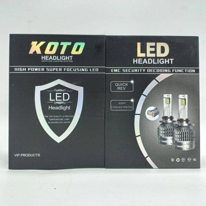 KOTO 1000W LED Headlights -H4,9005,H11- | Daraz.pk