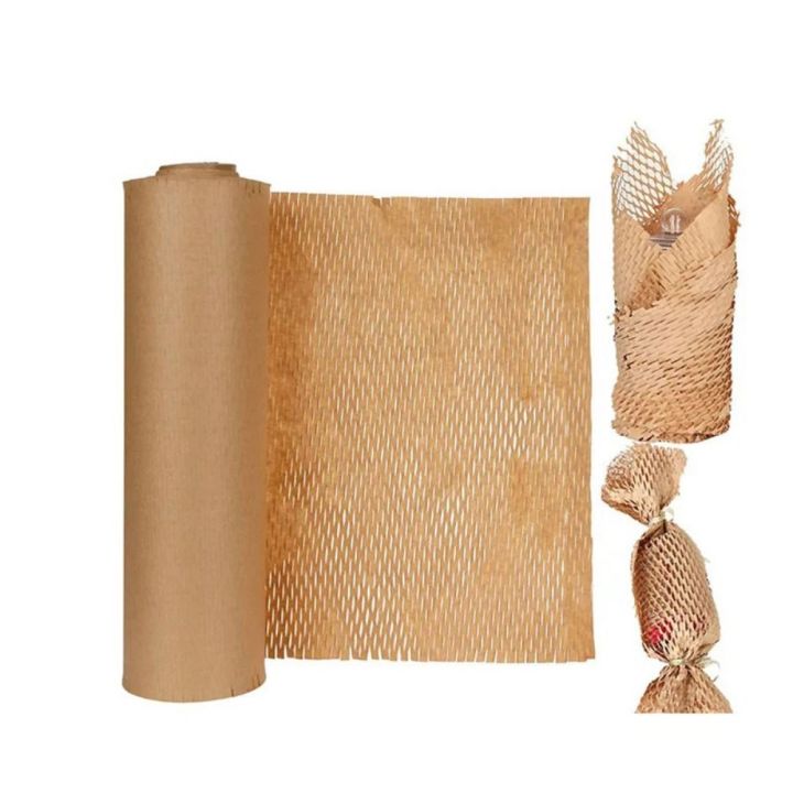 Easy To Use Kraft Paper Honeycomb Packing Paper Grid Paper Recycled ...