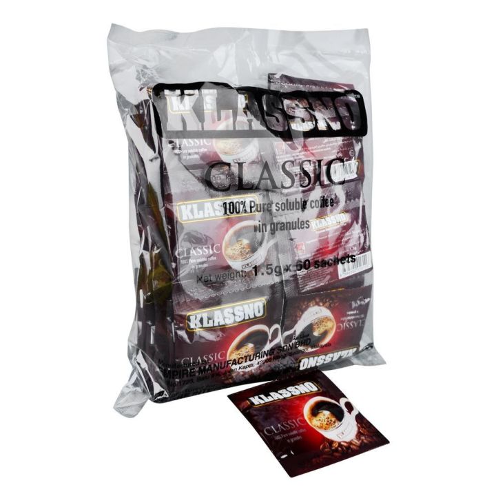 Original Klassno Classic Instant Coffee 100% Pure (Imported from ...