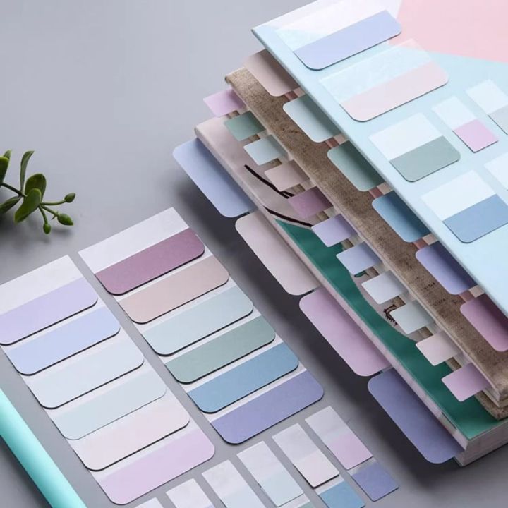 Sticky Note Transparent Sticky Index Tabs Writable Notes Morandi Colors ...
