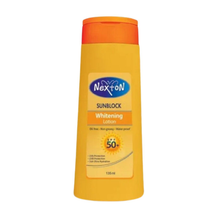"Nexton Sunblock Lightening Lotion SPF 50+ – 135ml | For Men & Women ...