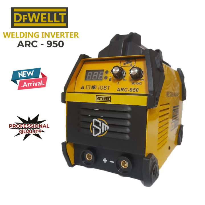 DFWELT WELDING MACHINE INVERTER ARC 950 HEAVY DUTY FOR COMMERCIAL USE | Daraz.pk