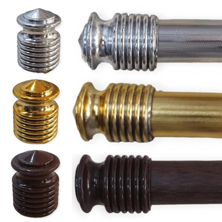 curtain rod end stopper, end caps, curtain end stopper, simple elegant ...