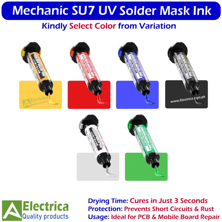 Mechanic SU7 UV Instant Curing Solder Mask Ink for PCB & Mobile ...